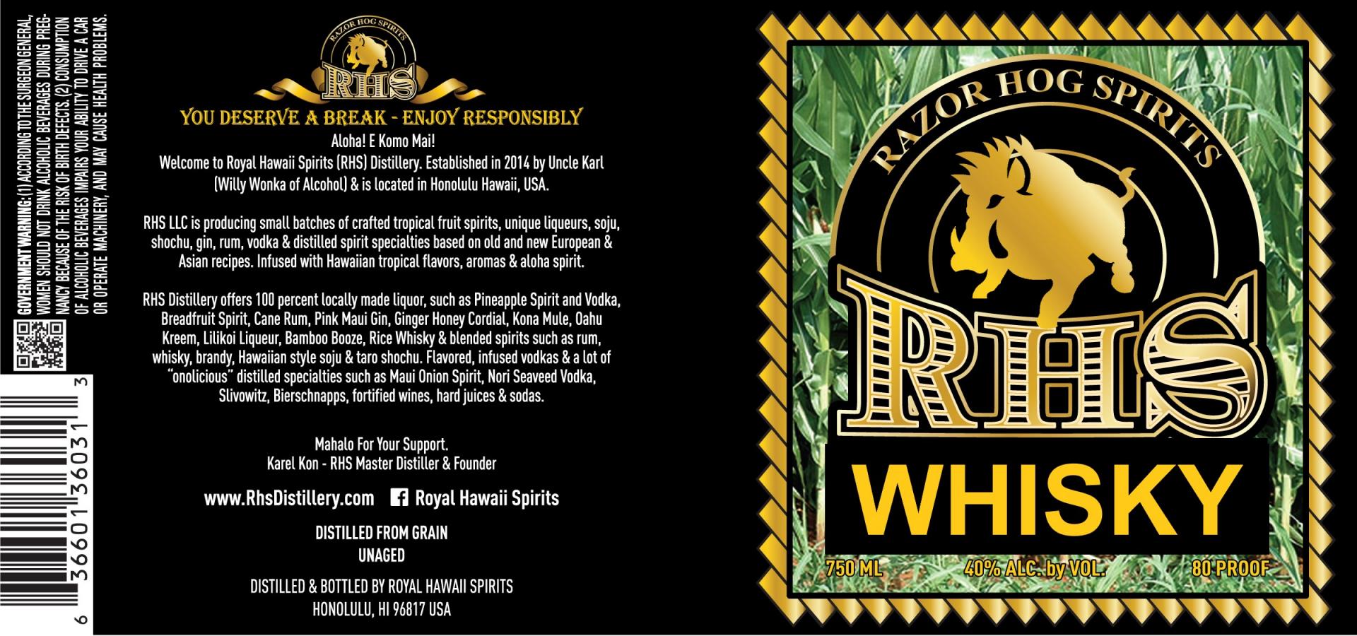 Whisky Formula No. 808 from United States - Winner of Bronze medal at ...