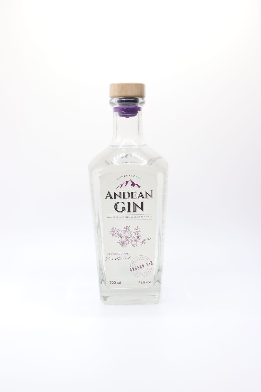 Andean Gin from Peru - Winner of Gold medal at the USA Spirits Ratings