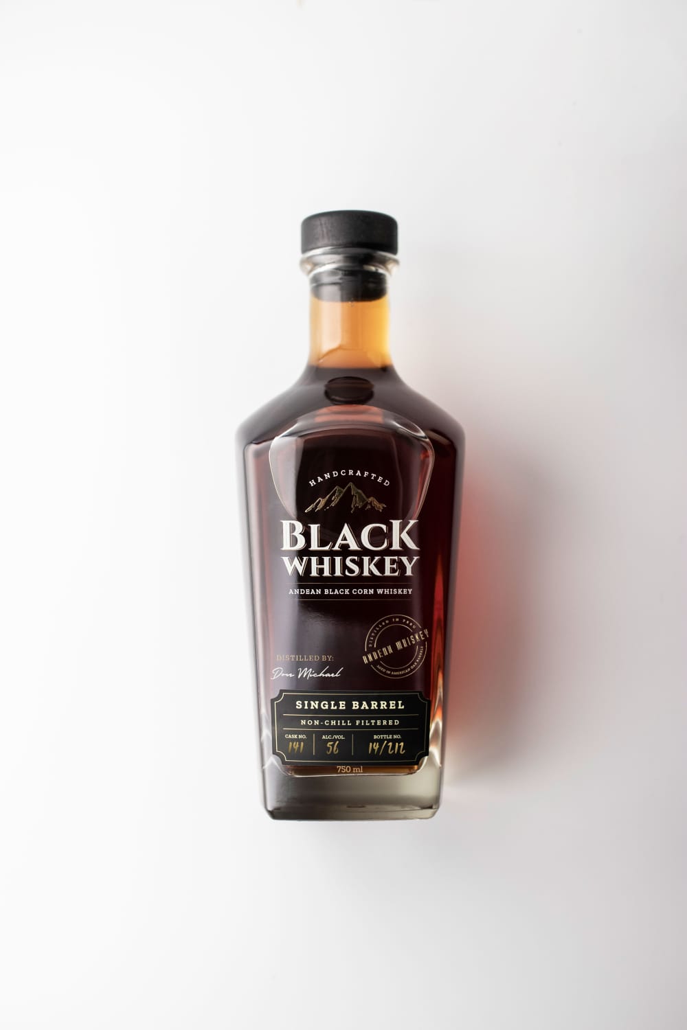 Black Whiskey - Single Barrel from Peru - Winner of Gold medal at the ...
