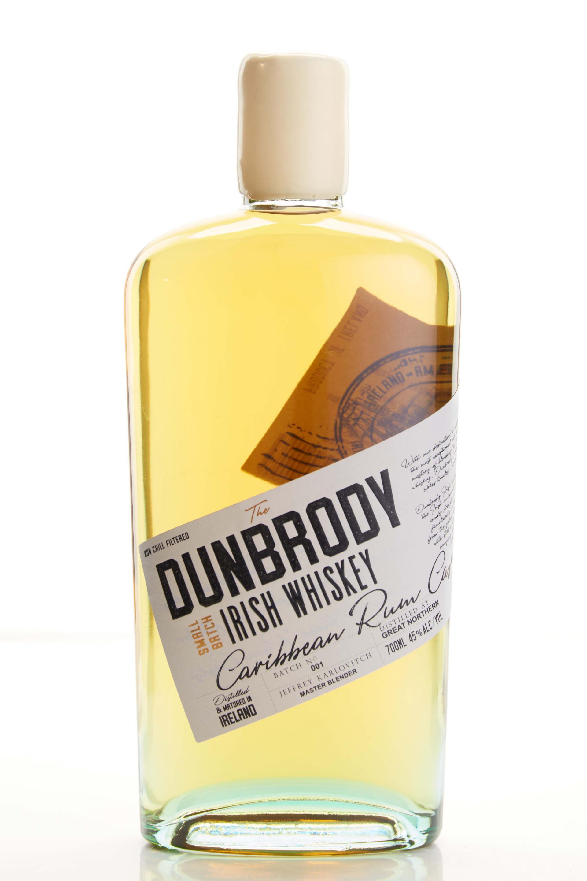 Dunbrody Irish Whiskey Caribbean Rum Cask from Ireland - Winner of Gold ...