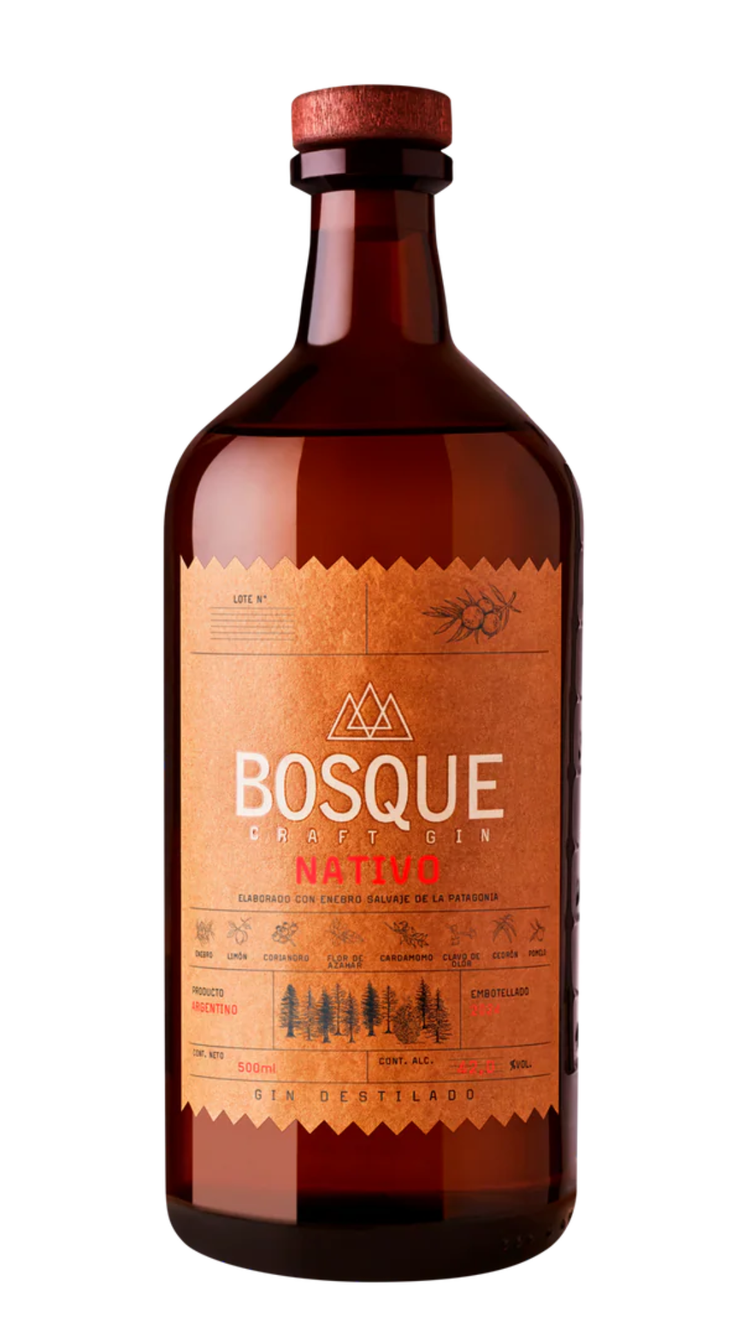 Nativo Bosque Gin from Argentina - Winner of medal at the USA Spirits ...