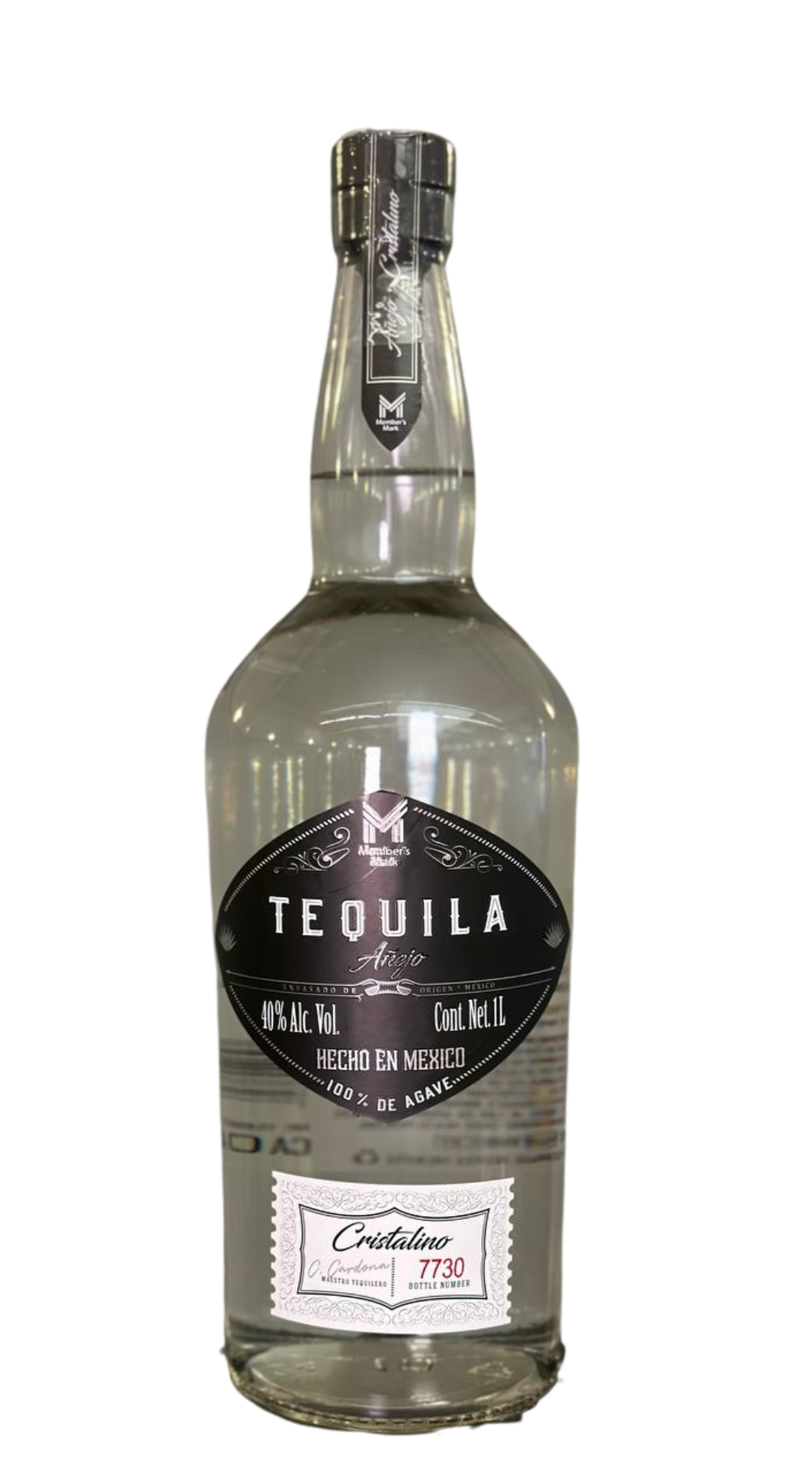 Tequila Añejo Cristalino Hecho en México from Mexico - Winner of medal ...