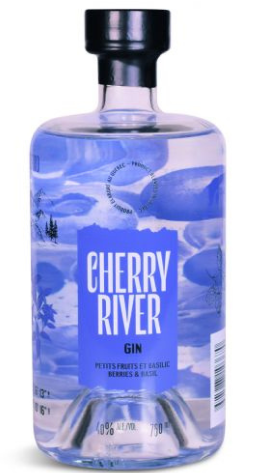 Gin berries and basil from Canada - Winner of Silver medal at the USA Spirits Ratings
