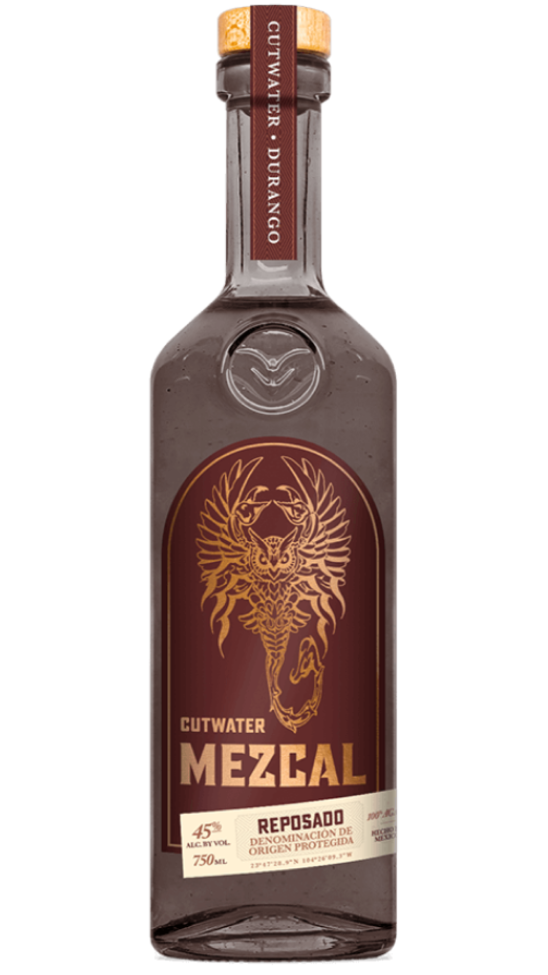 Cutwater Mezcal Reposado from Mexico - Winner of Gold medal at the USA ...