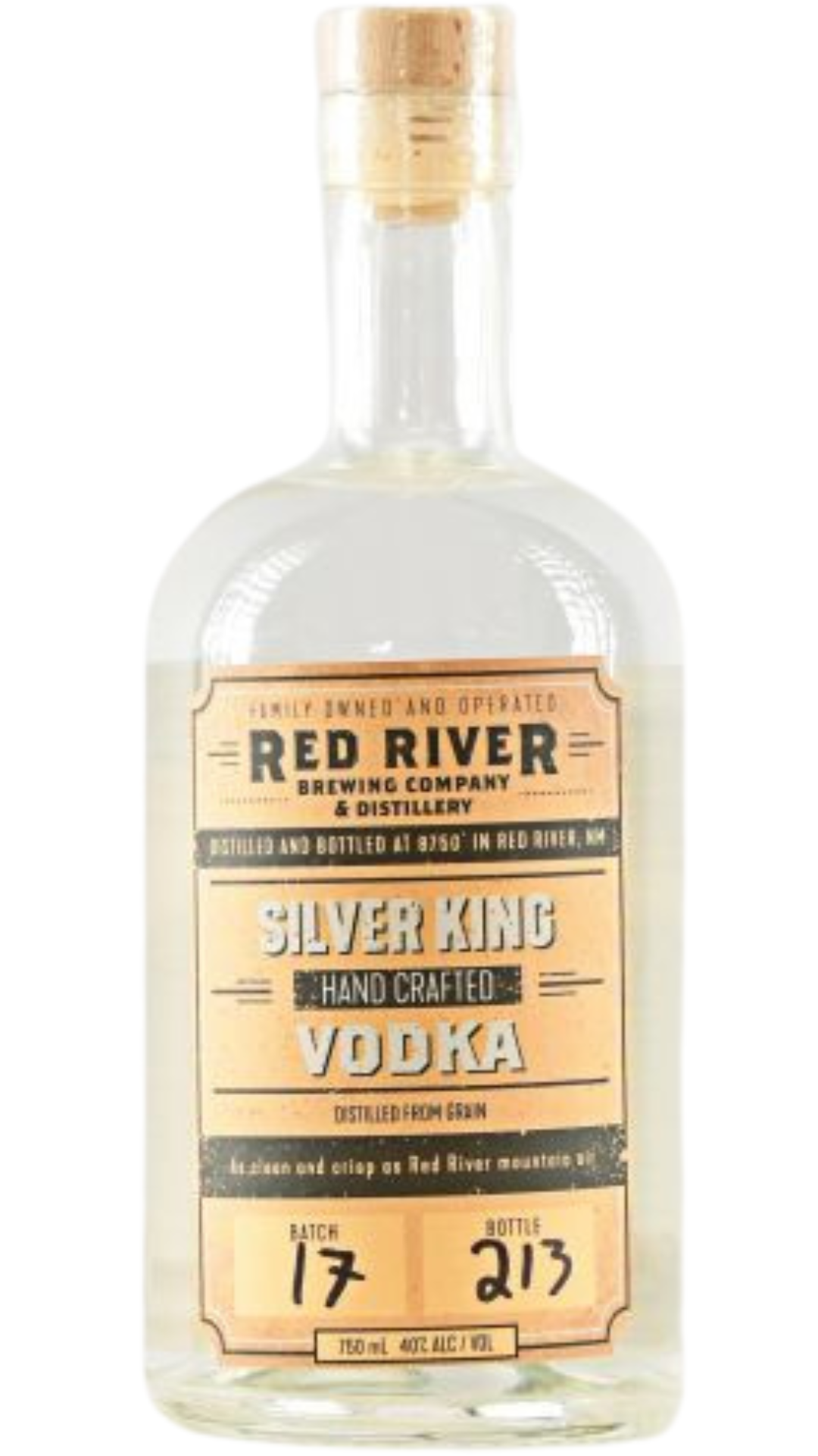 Silver King Vodka from United States - Winner of Silver medal at the ...