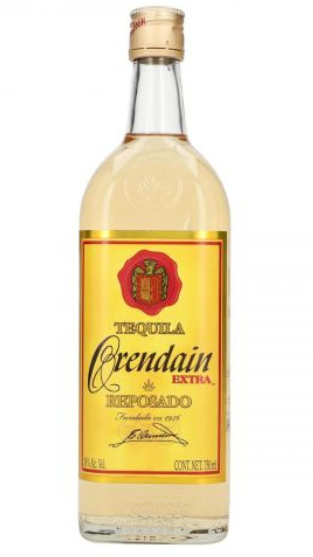 Orendain Extra from Mexico - Winner of Silver medal at the USA Spirits ...