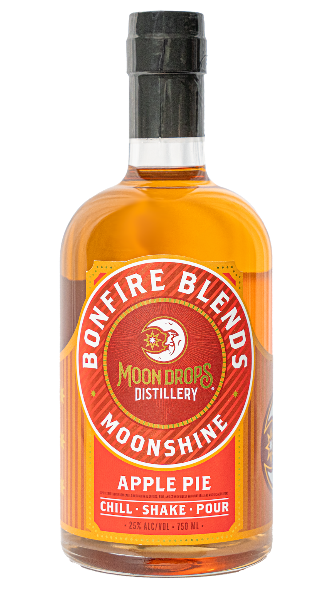 Moon Drops Distillery - Bonfire Blends Moonshine Apple Pie from United ...
