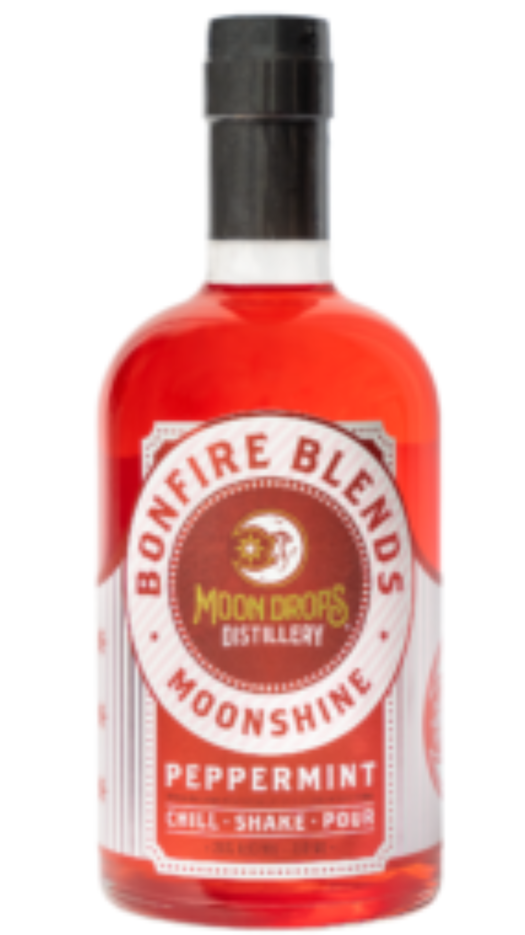 Moon Drops Distillery- Bonfire Blends Moonshine Peppermint from United ...